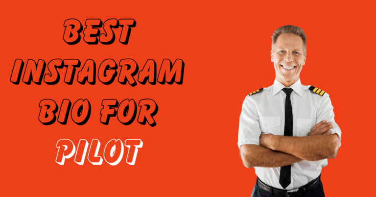 999+ Best Instagram Bio for Pilot - Insta Bio Pro