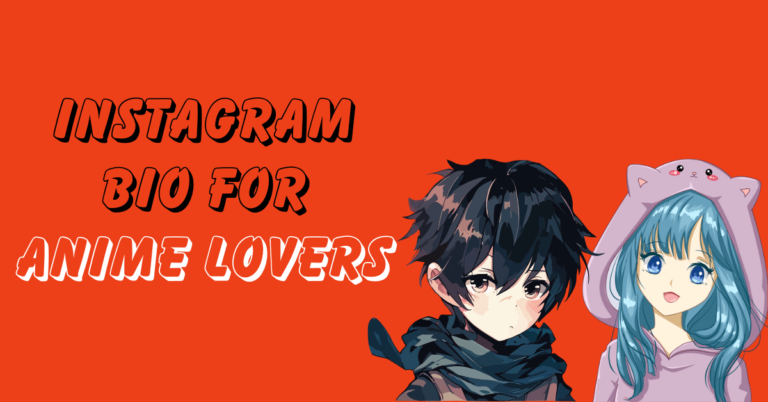 Instagram Bio for Anime Lovers - Insta Bio Pro